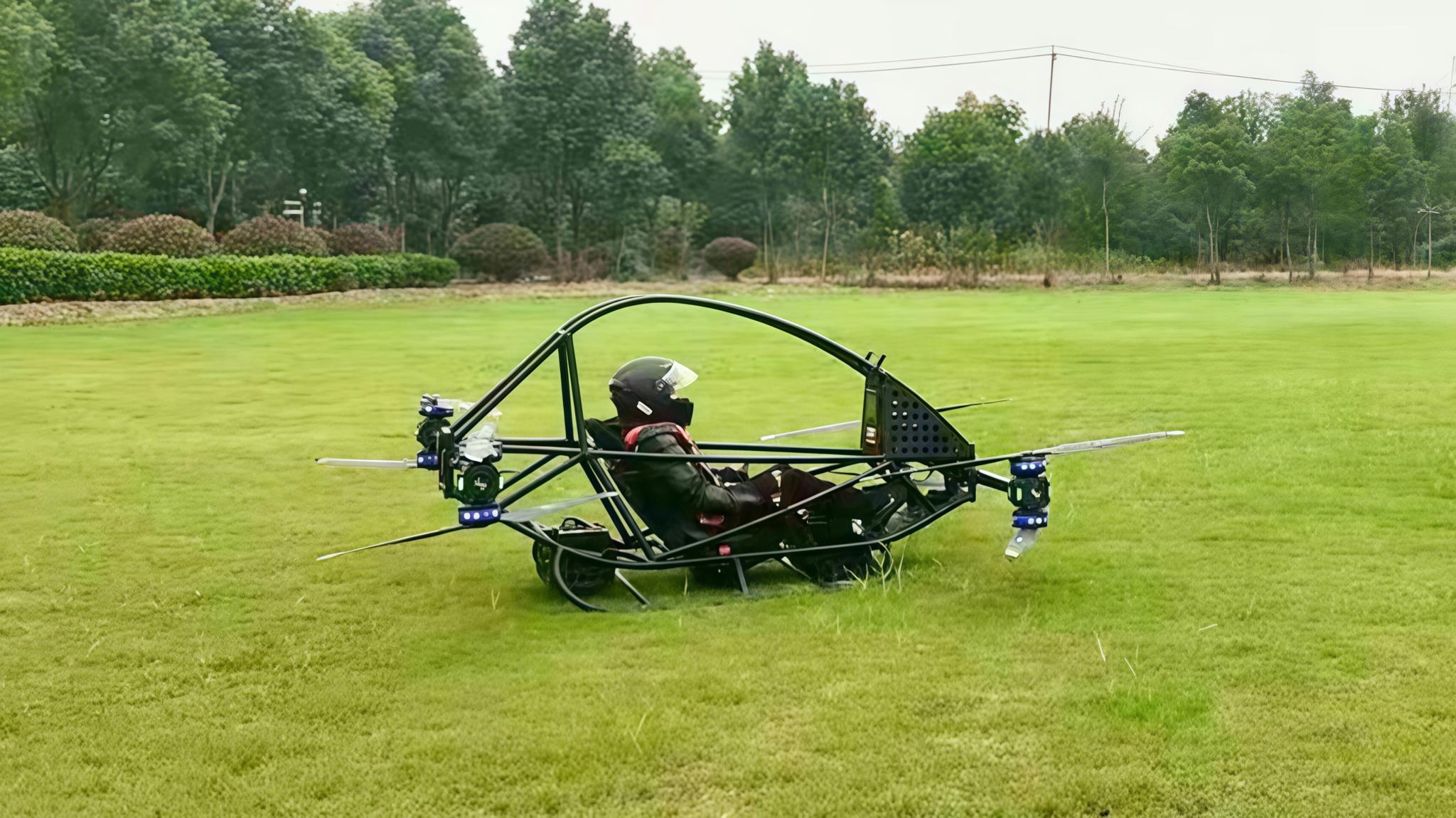 Skytech X1 | Personal eVTOL Man-Drone for Safe, Simple Flight