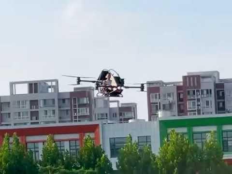 Skytech X1 | Personal eVTOL Man-Drone for Safe, Simple Flight